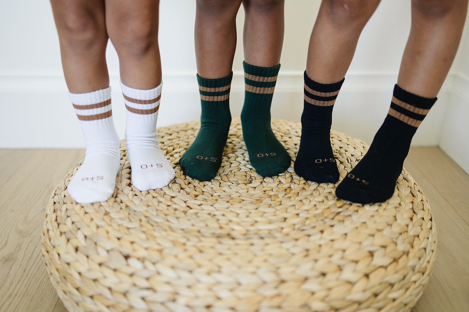 Crew Socks 3 Pack – Olive + Scout