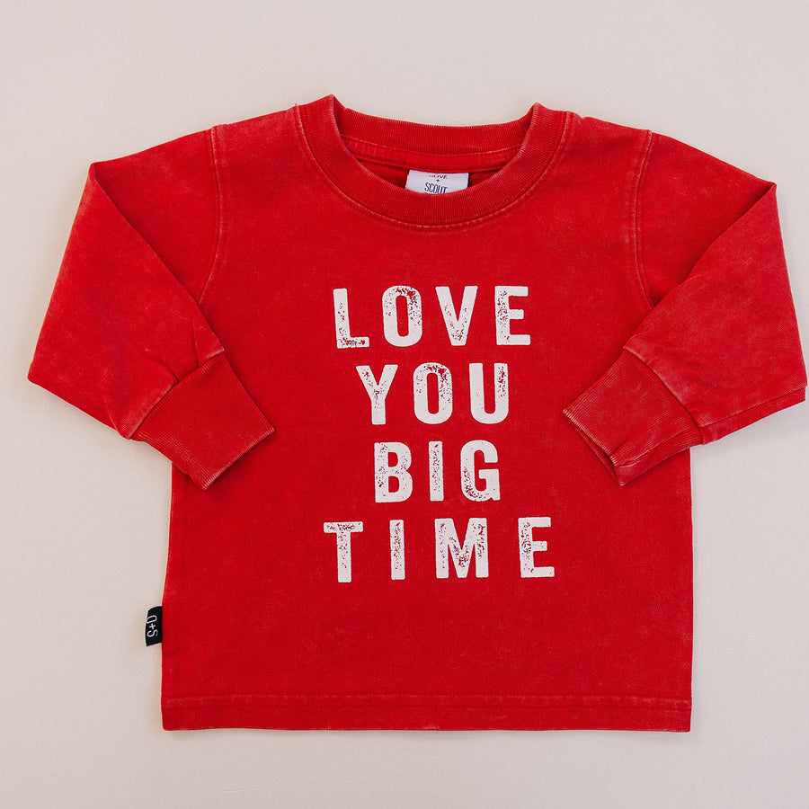 Love You Big Time Long Sleeve – Olive + Scout